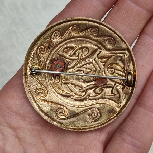 Vintage | Jewelry | Rare Vintage Irish Enameled Tara Brooch | Poshmark